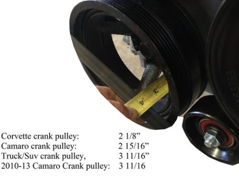 Camaro LS L99 LS3 Alternator Bracket 38 Billet | LS Brackets
